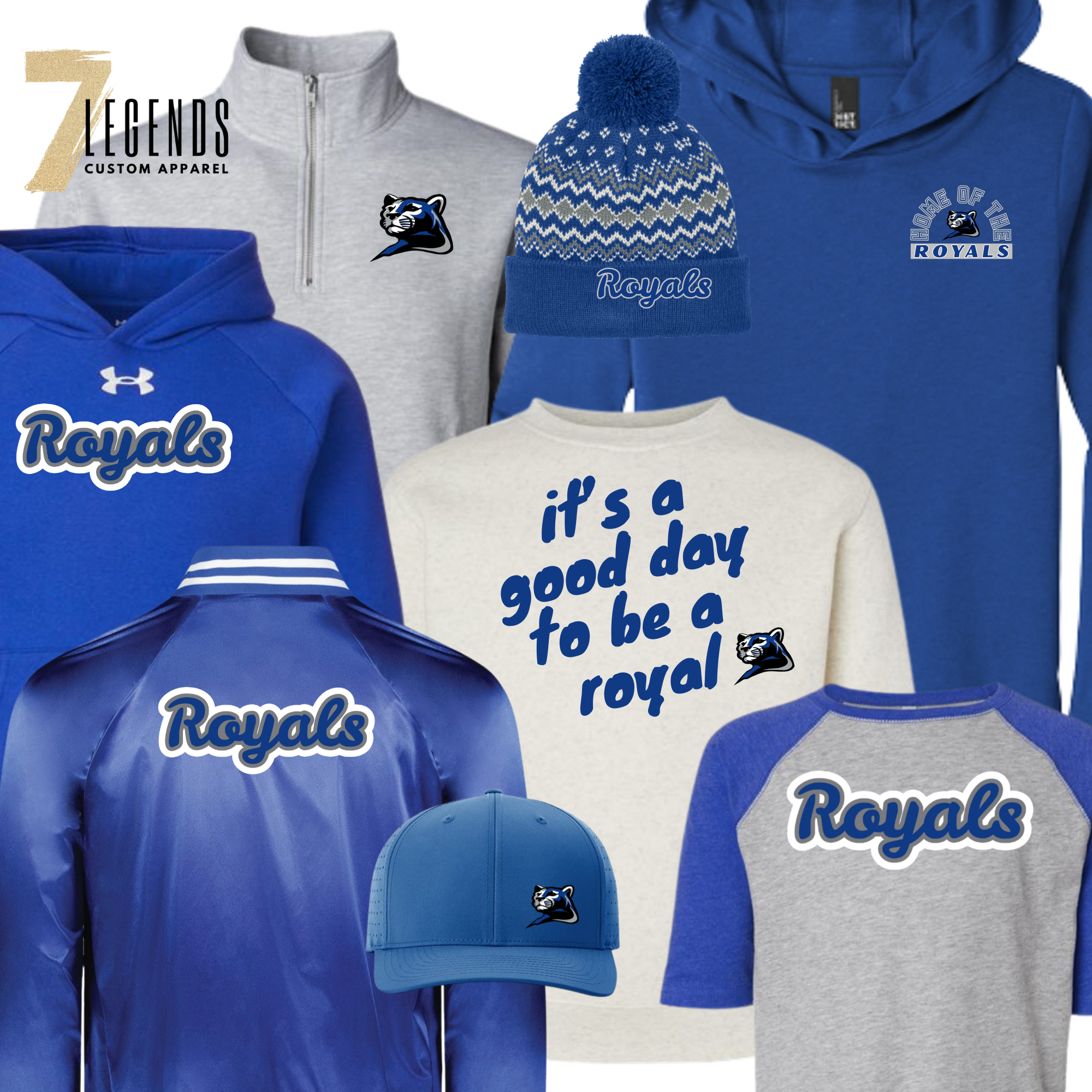 Rogers Royals Spirit Wear & Apparel – 7 Legends Custom Apparel